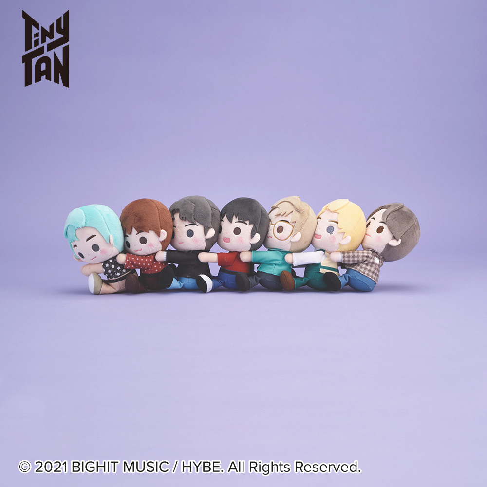 TinyTAN モアプラスくっつきぬいぐるみ ～Dynamite～ “RM＆Jin＆SUGA＆j-hope” - おもちゃ箱